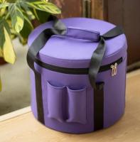 China Thickened Padded Crystal Singing Bowl Carrying Case 5-9 Inch Heavy Duty Nylon for sale