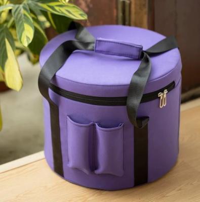 China Thickened protect layer Crystal Singing Bowl Padded Case for sale