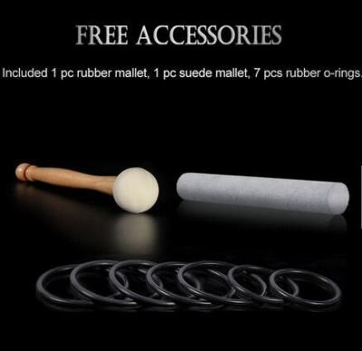 China Crystal singing bowl accessory -Rubber mallet for sale