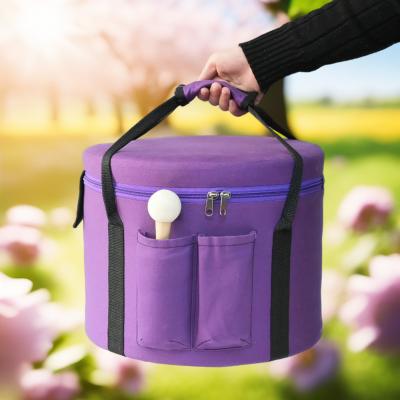 China Crystal Crystal Singing Bowl Padded Canvas Carrying Case for sale