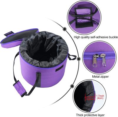 China Carrying Case for Crystal singing bowl made of canvas for sale