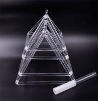 China 99.99% Pure Quartz Crystal Singing Bowls 6 to 24 Inches with Musical Notes for sale