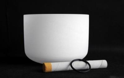 China Quartz crystal singing bowl for sound theraphy for sale