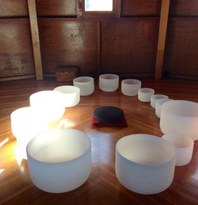 China Quartz singing bowl set for sale