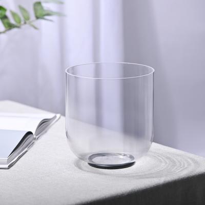 China Chakra tuned singing quartz crystal bowls for sale