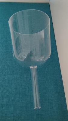 China Clear Crystal Singing Bowls With Handle made in China for sale