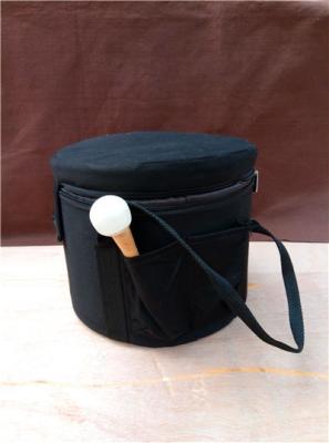 China Black Padded Pure Cotton Carrying Case For Quartz Crystal Singing Bowls Made In China  Easy to Take for sale