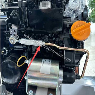 China THERMO KING T series refrigeration units Engine speed increase lever assembly 550315，550366，559567，130996，119281，119282  aftermarket parts for sale