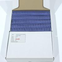 China Pink Notebook Double Wire O Binding A4 Paper 23 Loops Electroplated for sale