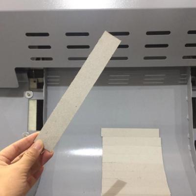 China NB-420 Cardboard Spine Cutting Machine , Central Stripes Cutting Machine For Books for sale