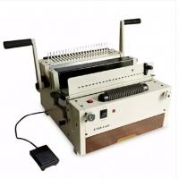 China Multifunction Comb Coil Punching Binding Machine For Notebook for sale