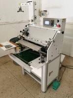 China Automatic Steel Iron Single Wire Loop Binding Machine Paper Book Wire Loop Binder Machine For Notebook for sale