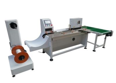 Cina WNB-420 Semiautomatica Twin Ring Wire Binding Machine Non è necessario cambiare lo stampo può legare la foglia interna più piccola della copertina in vendita