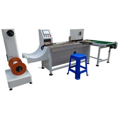 China Double Loop Wire O Spool Roll Cutting Binding Machine Equipment For Desktop Calender Notebook for sale