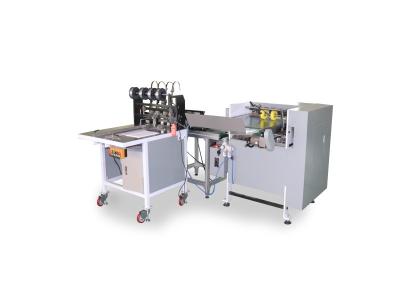 China NB-550 Book Wire Stitching and Folding Machine Saddle Stitching Folding Machine Booklet Maker for sale