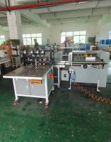 China Automatic Notebook Book Paper Stapling Folding Binding Machine Brochure Wire Flat Saddle Stitching Machine Booklet Maker Machine for sale