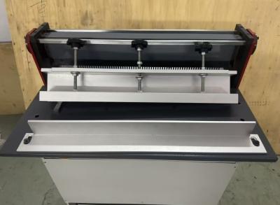 China Double Wire Spiral Coil Comb Calender Hole Punching Binder Binding Machine Equipment for sale