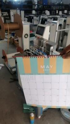 China 590 MM Fast Speed Wall Calender Note Books Cook Books Making Binder Binding Closing Machine Equipment for sale
