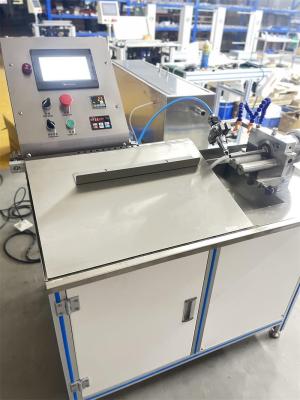 China 60 MM Plastic PVC Single Loop Spiral Wire Coil Making Forming Machine Equipment For Notebook Binding for sale