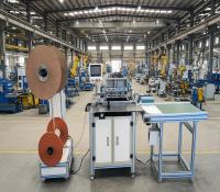 China Semi-automatic Double Spiral Wire Book Binding Machine Double Wire Calender Making Machine for sale