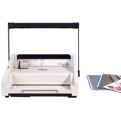 China V30 Office School Desktop 11 Pins 12 Pins Velo Strips Binding Binder Machine Manual Punching Electric Velo Binding Machine for Office for sale