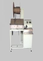 China Nylon Coated Double Loop Spiral Forming Machine 400-650 Loops / Minute for sale