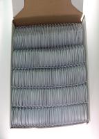 China Spiral Wire O Binding Materials Nylon Coated  Basic Color Black And White for sale