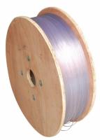 China 3.0mm 1.3mm PVC Plastic Single Loop Filament Spool for sale