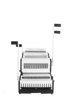 China Desktop A4 Paper Plastic Comb Punching Binding Machine for sale