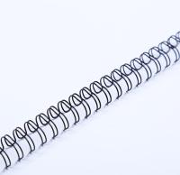 China Nylon Coated Double Loop Wire O Bound 1/4''-1/2'' Size For Document Binding for sale