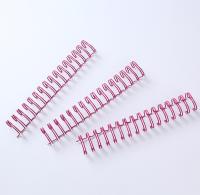 China 3/4 Inch Electroplated Double Loop Binding Consumable For Paper Documents for sale