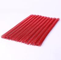 China 23 Spirals Double Loop Binding Wire Metal Material Electroplated for sale