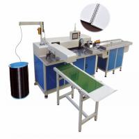 China 3/8 Inch Book Binding Punching Machine , Nanbo Spiral Wire Binding Machine for sale