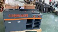 China Touch Screen A3 A4 Automatic Glue Binding Machine 60mm Bind Thickness for sale