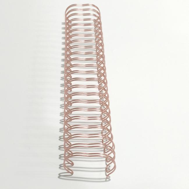 Double-loop wire spiral wire binding wire