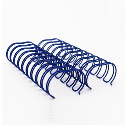 China Promotional 1/4''-1 1/2'' Double Spiral Twin Loop Binder Double Ring Wire Binder for sale