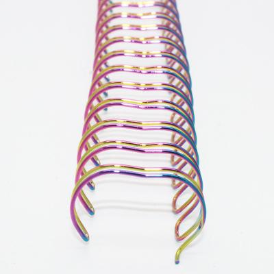 Китай Различные цвета 3/8" двойное кольцо бандажной проволоки для вязки календаря продается