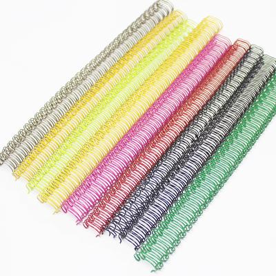 Chine Diverses couleurs 3/8" double anneau de fil obligatoire pour l'attache de calendrier à vendre