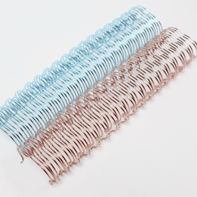 Китай Rainbow Double Metal Spiral Binding Wire With Electroplating продается