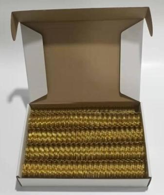 Chine 3/8" précoupé fil de spirale de boucle du jumeau A4 pour l'attache de carnet/calendrier à vendre