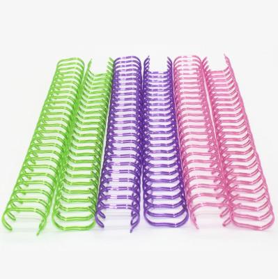 China 1/4" alambre obligatorio espiral doble del lazo gemelo gemelo del espiral A4 del 3:1 de la echada en venta