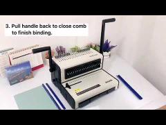 Automatic Binding Punching Machine Countertop Type 500 Sheets