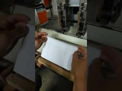 Single Head Book Wire Stitcher Manual Saddle Stitching Stapler Machine
