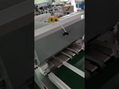 NB-550 Máquina automática de costura de fios de canto plano de sela, de ligação e dobragem de notebooks