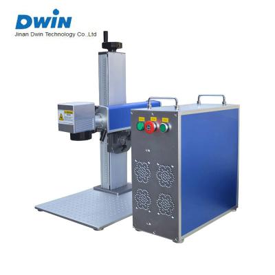 China Hot sale 20W 30W mini fiber laser engraving machine for metal for sale