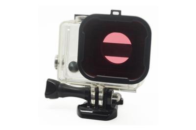 Cina CNC sotto gli accessori subacquei della macchina fotografica del filtro dal mare con la struttura di montaggio in vendita