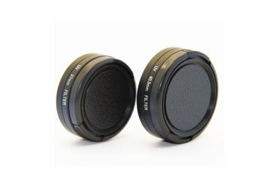 Cina Copertura di lenti filtranti UV messa per il nero subacqueo degli accessori della macchina fotografica in vendita