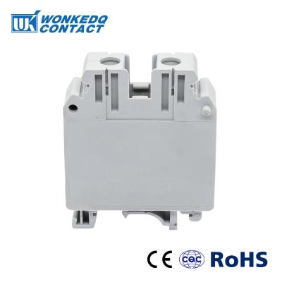 China JUK 35 Screw Connection Type Feed Through Terminal Blocks DIN Rail Mounting UK 35 High quality for sale