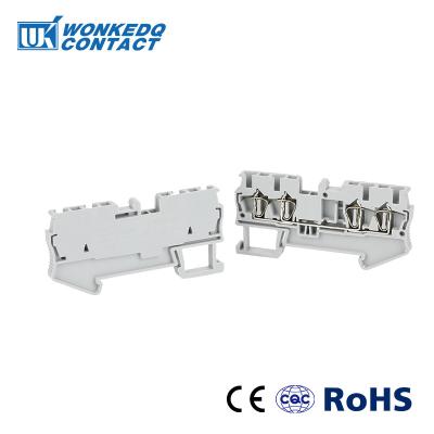 China JST 2.5 QUATTRO Multi Conductor Spring Connecting Terminal Blocks Phoenix Contact Screwless for sale
