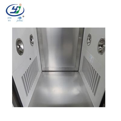 Cina stanza pulita di acciaio inossidabile del locale senza polvere 110V della cascata di particelle 1.1kw in vendita